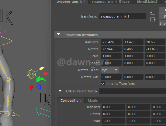 [Maya]Rigging 14 - Space Swapping